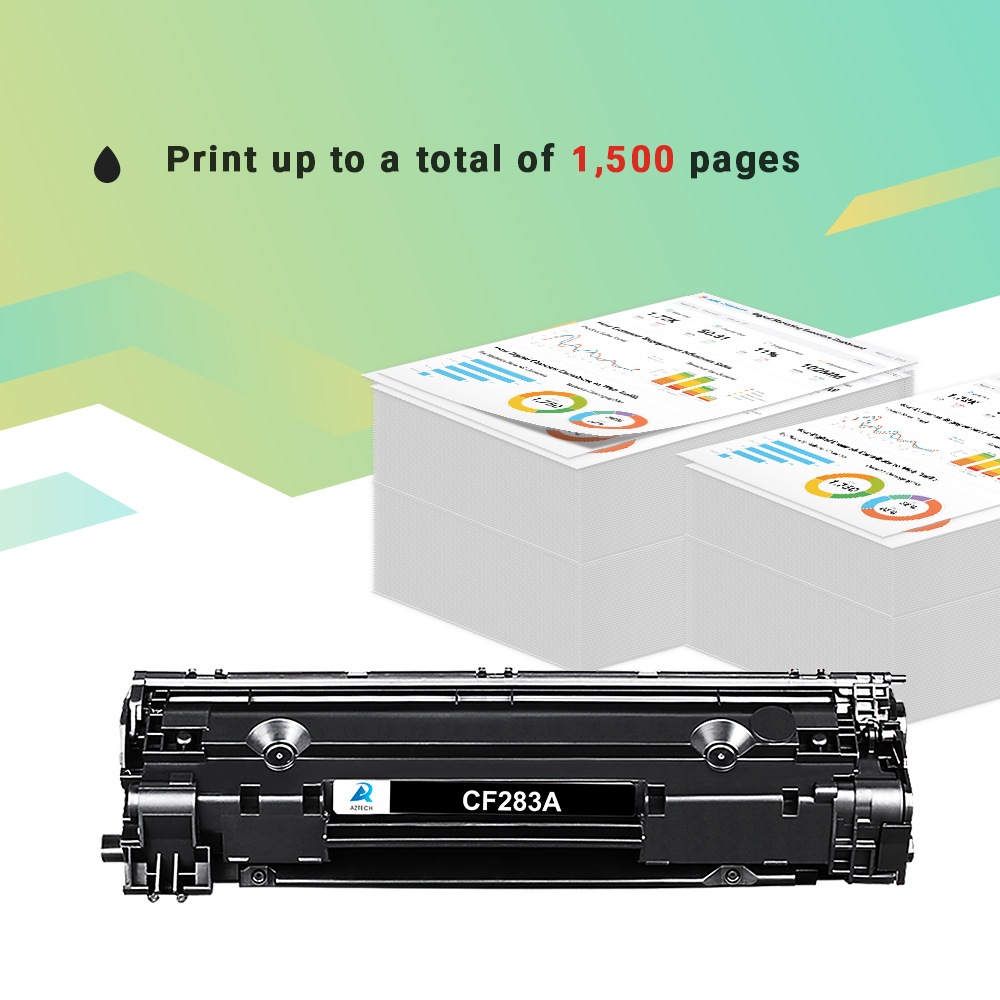 8PK CF283A 83A Toner Compatible For HP LaserJet Pro MFP M127fn M127fw ...